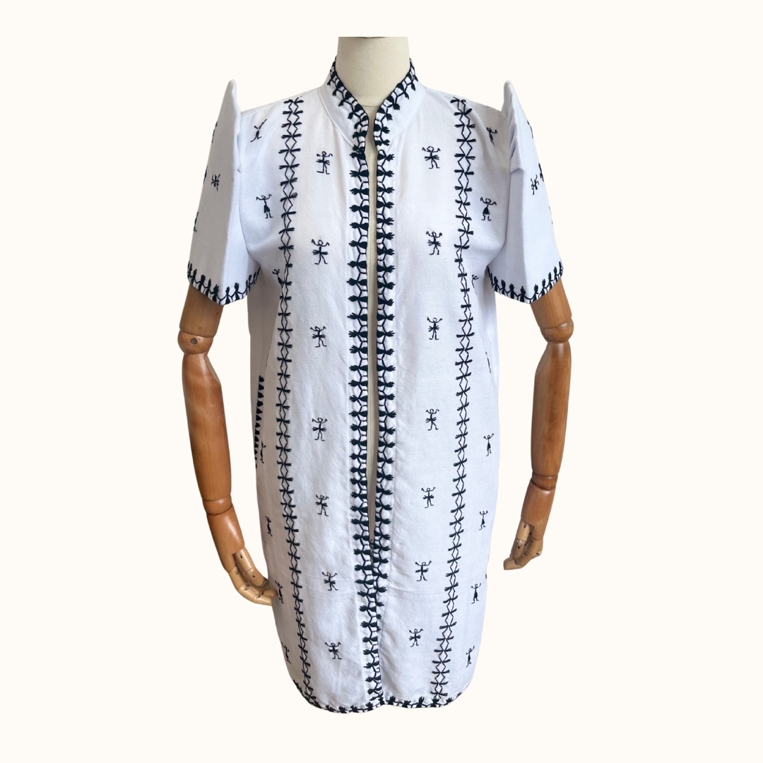 Kantarines Long Filipiniana with Itneg Embroidery – Vivre Lifestyle ...